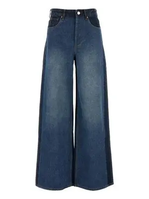 CAMILLA AND MARC CAMILLA AND MARC Two-Tone Wide-Leg Jeans