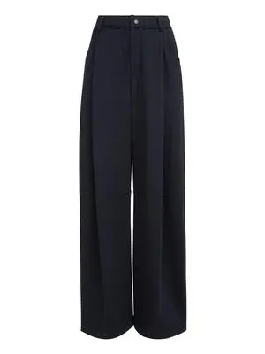 Brunello Cucinelli Cotton-silk Interlock Track Pants - Blue