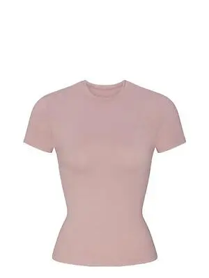 NIKESKIMS Skims Matte Padded Baby Tee Jersey T-shirt - Himalayan