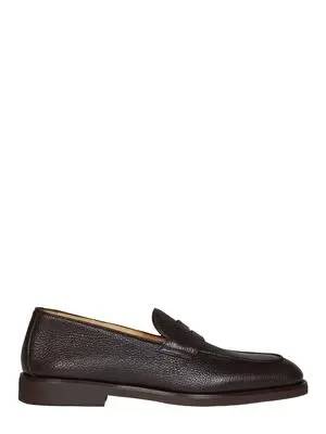 Brunello Cucinelli Penny Loafers - Black
