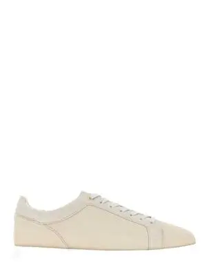 Brunello Cucinelli Panelled Low-top Sneakers - Nude