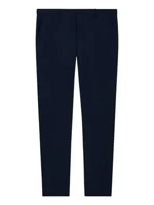 Giorgio Armani Flat-front Classic Trousers - Black