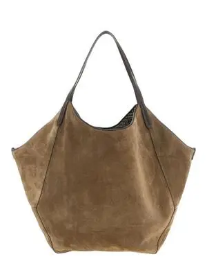 Brunello Cucinelli Monile Reversible Shopping Bag - Green