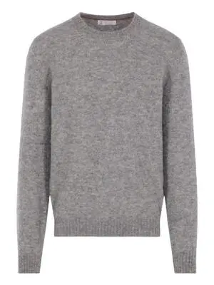 Brunello Cucinelli Crewneck Knit Sweater - Gray