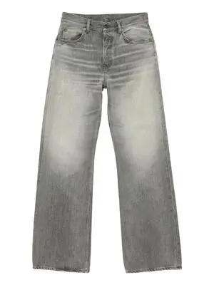 Acne Studios Mid-rise Wide-leg Jeans - Ash Color