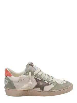 GOLDEN GOOSE Ball Star Lace-up Sneakers - White