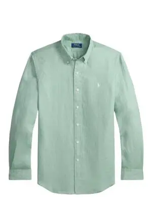 Polo Ralph Lauren Logo-embroidered Button-down Shirt - Green