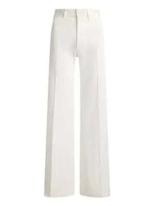 Polo Ralph Lauren High-rise Flared Trousers - White