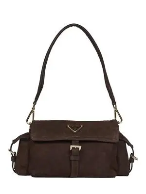 Prada Medium Shoulder Bag - Brown
