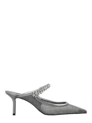 JIMMY CHOO Bing 65 Sandals - Gray