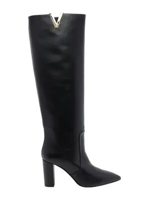 VIA ROMA 15 Via Roma 15 V Logo Knee-High Boots