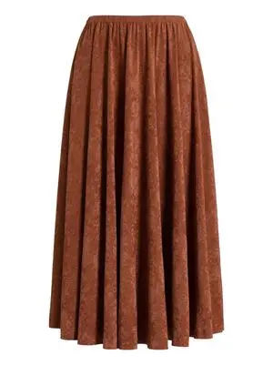 ALBERTA FERRETTI Alberta Ferretti Pleated Midi Skirt