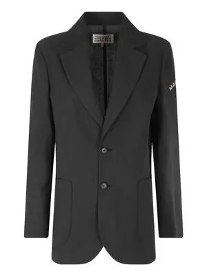 MAISON MARGIELA Long-sleeved Blazer - Antracite
