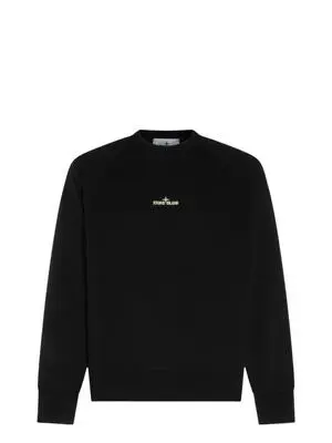 Stone Island Long-sleeved Sweatshirt - Black