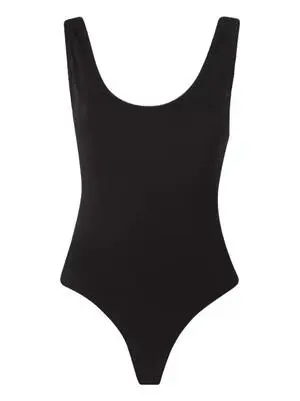 Wardrobe.NYC Crew Neck Bodysuit - Black