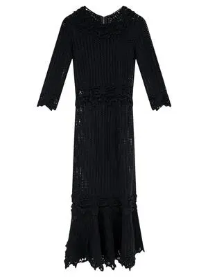 DOLCE & GABBANA Dolce & Gabbana Macrame Sheath Dress