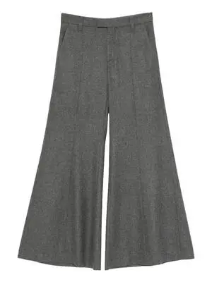 Brunello Cucinelli Wide Leg Trousers - Grey