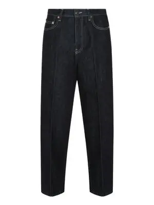 Fabiana Filippi Embroidered Straight-leg Jeans - Black