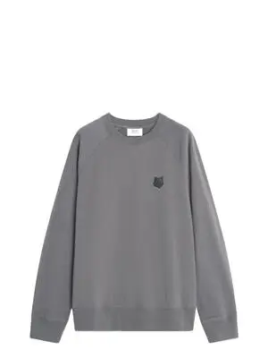 Maison Kitsuné Oversize Fox Head Sweatshirt - Charcoal