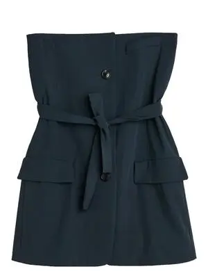 Our Legacy Belted Waist Suit Top - Black