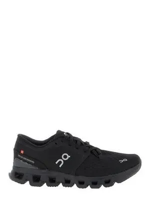 On Cloud X4 Lace-up Sneakers - Black