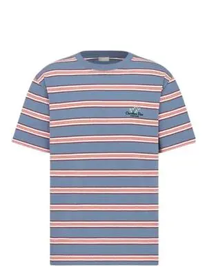 Dior Lily Of The Valley T-shirt, Relaxed Fit - Blue