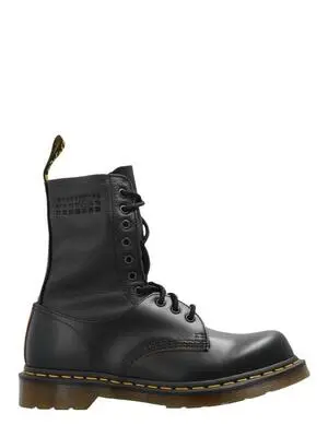 MAISON MARGIELA X Dr. Martens Lace-up Ankle Boots - Black
