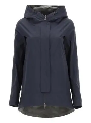 Herno Herno Hooded Rain Jacket Black