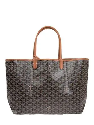 Goyard Logo Detail Tote Bag - Black