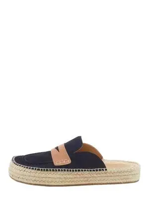 JW Anderson Suede Espadrille Mules - Blue