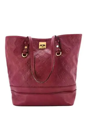 LOUIS VUITTON Citadine Gm Tote Bag In Monogram Empreinte Leather - Pink