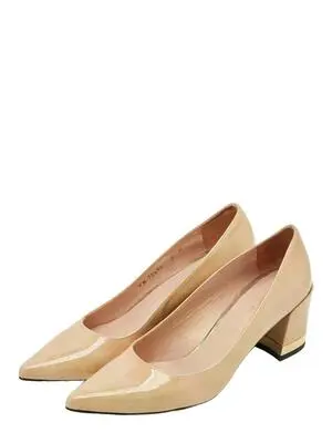 STUART WEITZMAN Ariana Pointed-toe Pumps - Neutrals