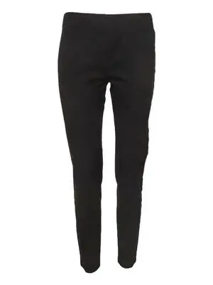 JOSEPH Gabardine Straight-fit Trousers - Black