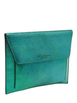 Burberry Envelope Clutch Bag - Green