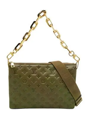 LOUIS VUITTON Louis Vuitton Coussin MM Shoulder Bag Green