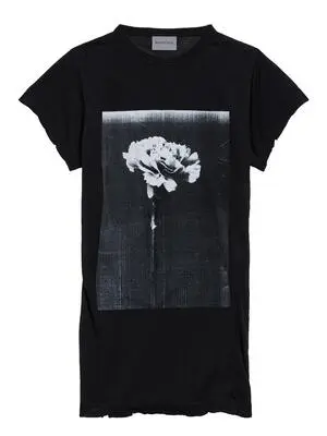 Balenciaga The Song Of The Highest Tower Small Fit T-shirt - Black