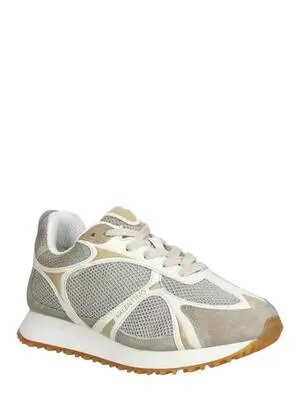 Valentino Garavani Panelled Mesh Sneakers - Neutrals