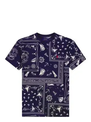 Polo Ralph Lauren Bandanna-print T-shirt - Blue