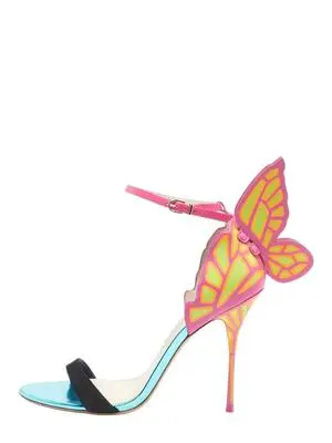 SOPHIA WEBSTER Evangeline Heeled Sandals - Pink