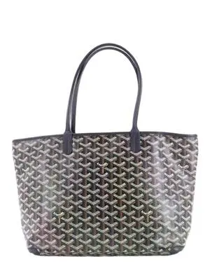 Goyard Artois Pm Coated Canvas Tote Bag - Black