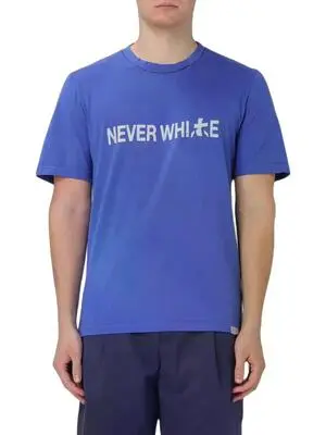 Premiata Slogan-print T-shirt - Blue