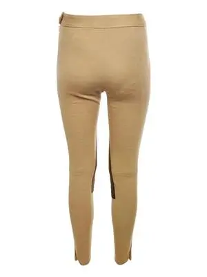 Polo Ralph Lauren Beige Paneled Zip Leggings - Neutrals