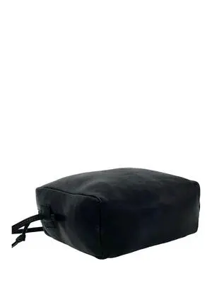 Loewe Leather Anagram Crossbody Bag - Black