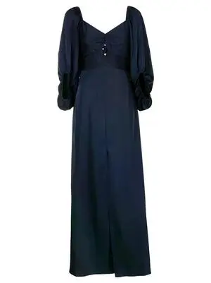 Sachin & Babi Angelina Evening Gown - Blue