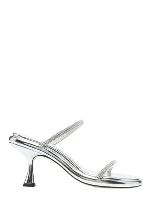 WANDLER Tone Crystal-embellished Sandals - Silver
