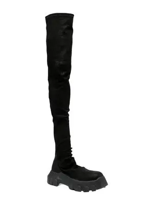 Rick Owens Bozo Tractor Stocking Boots - Black