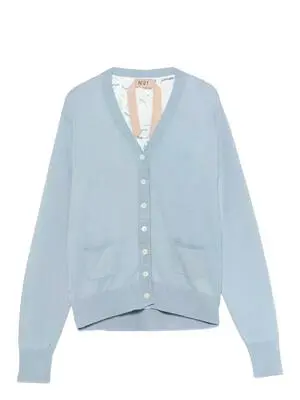 N°21 V-neck Cardigan - Blue