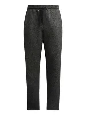 Etro Arnica-motif Jacquard Track Pants - Grey