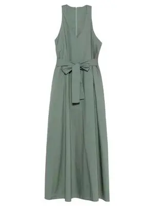 MOUTAKI V-neck Maxi Dress - Green