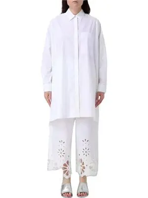 MEIMEIJ Poplin Cotton Shirt - Silver